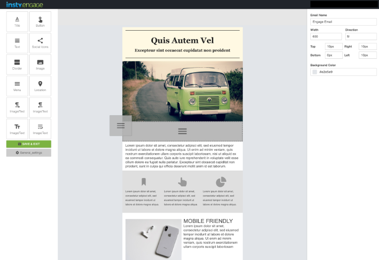 Insty Engage - Easy Email Marketing